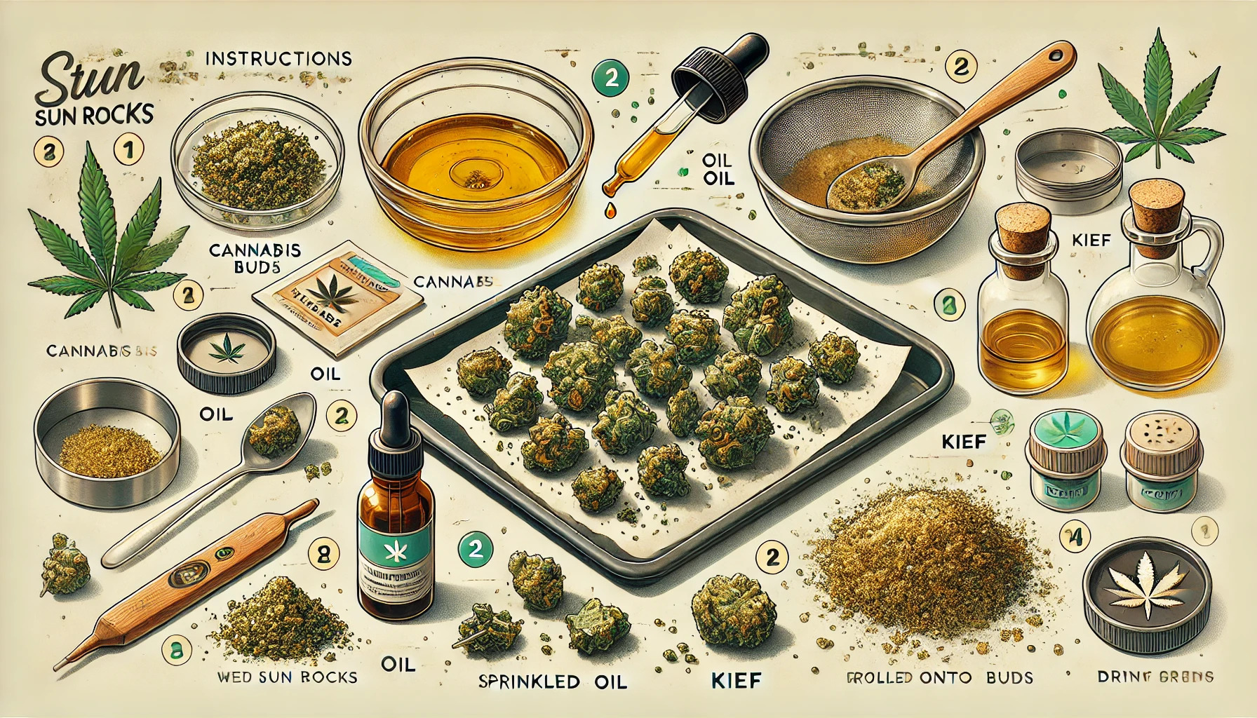 Step-by-Step Guide to Making Weed Sun Rocks